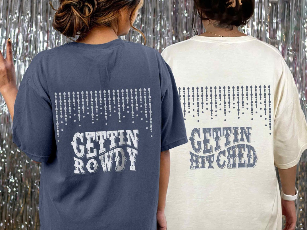 Denim and Diamonds Bachelorette Theme Party Shirts Western Cowgirl Bach ...