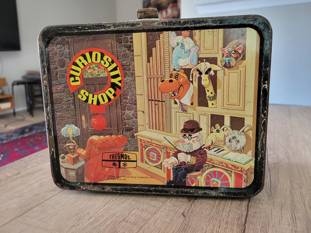 Vintage the Curiosity Shop Metal Lunch Box Lunchbox - Etsy