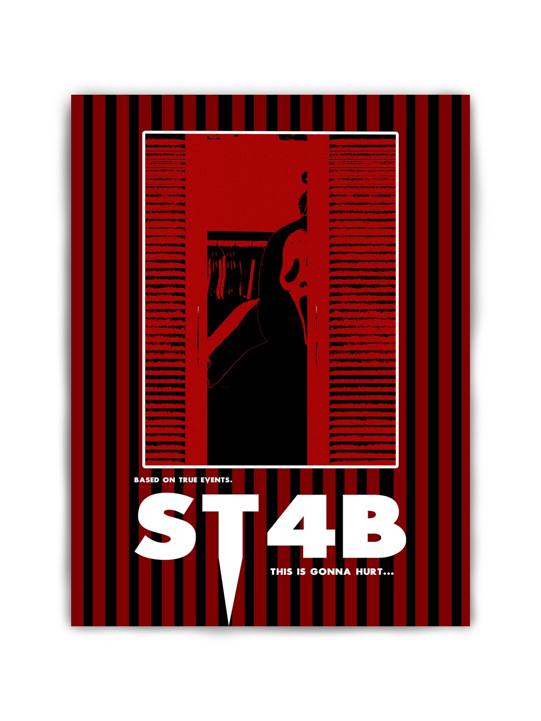 Stab 4 Poster ghost Face - Etsy