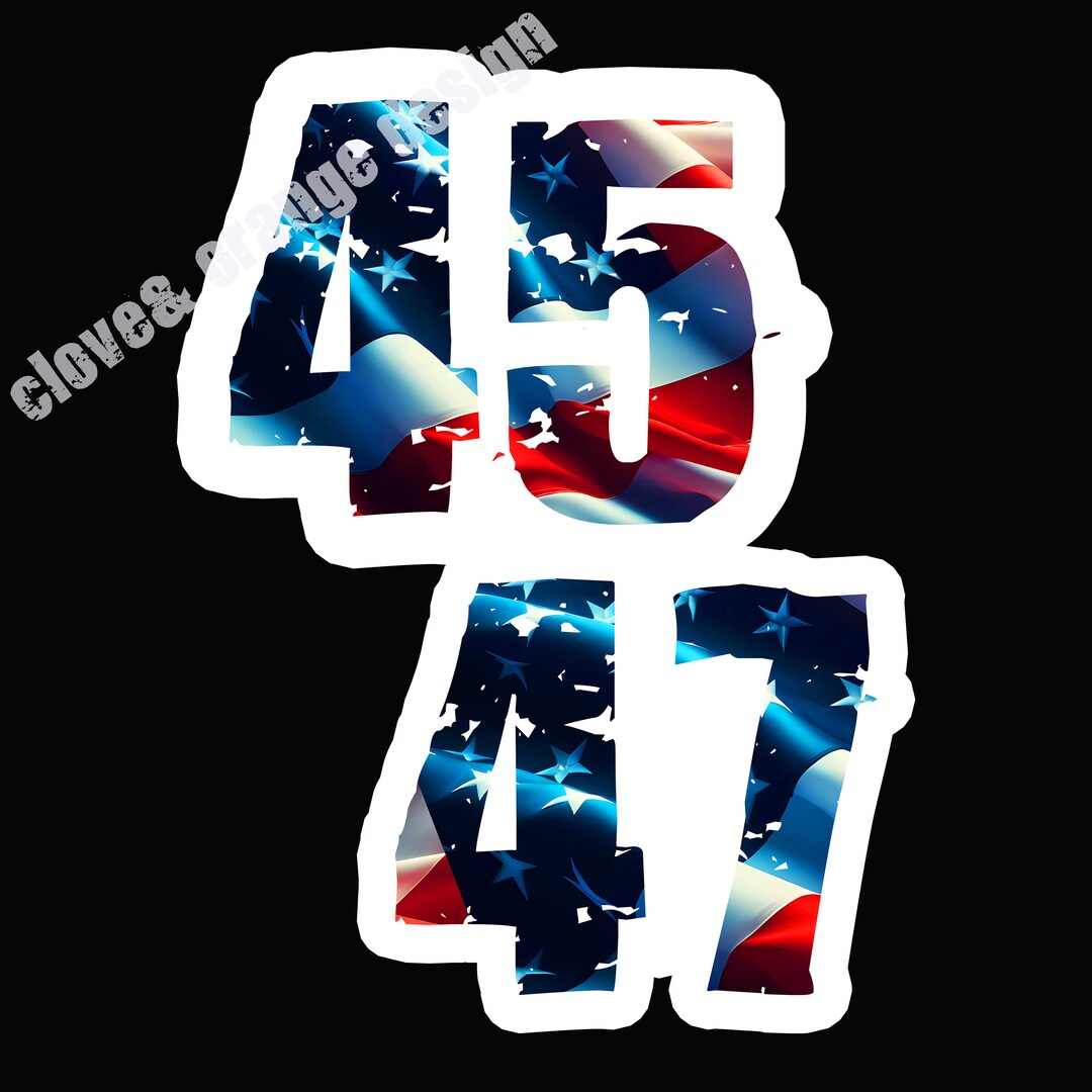 TRUMP 2024 Bumper Sticker,trump 45 47 Bumper Sticker,trump Window ...