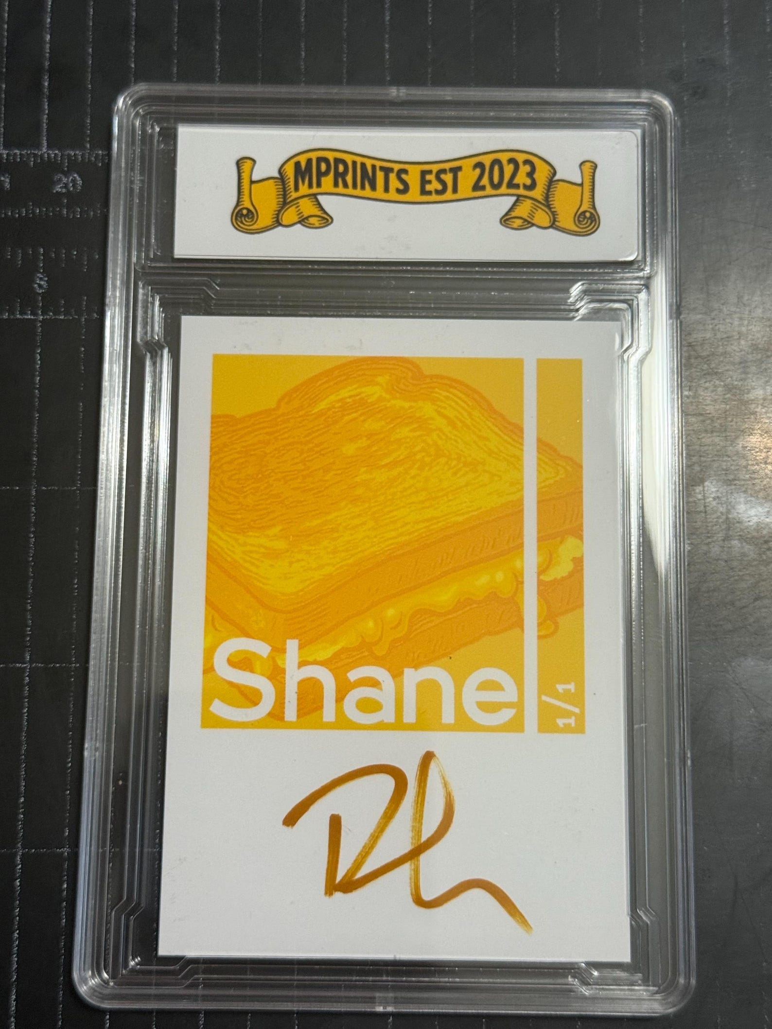 Shane Gillis 1/1 One of One Art 2025 Artwork Trading Card by MPRINTS ...