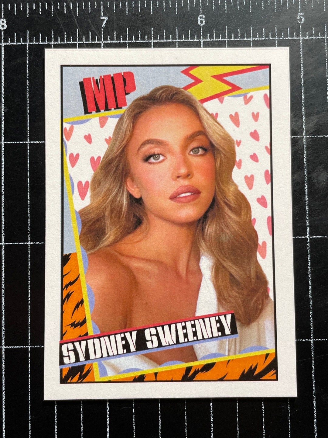 Sydney Sweeney Custom Wrestling Style Trading Card by MPRINTS - Etsy