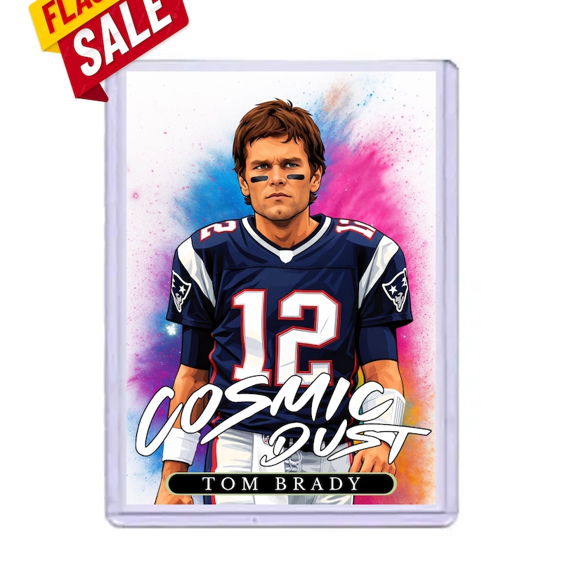 Custom Tom Brady Card - Etsy