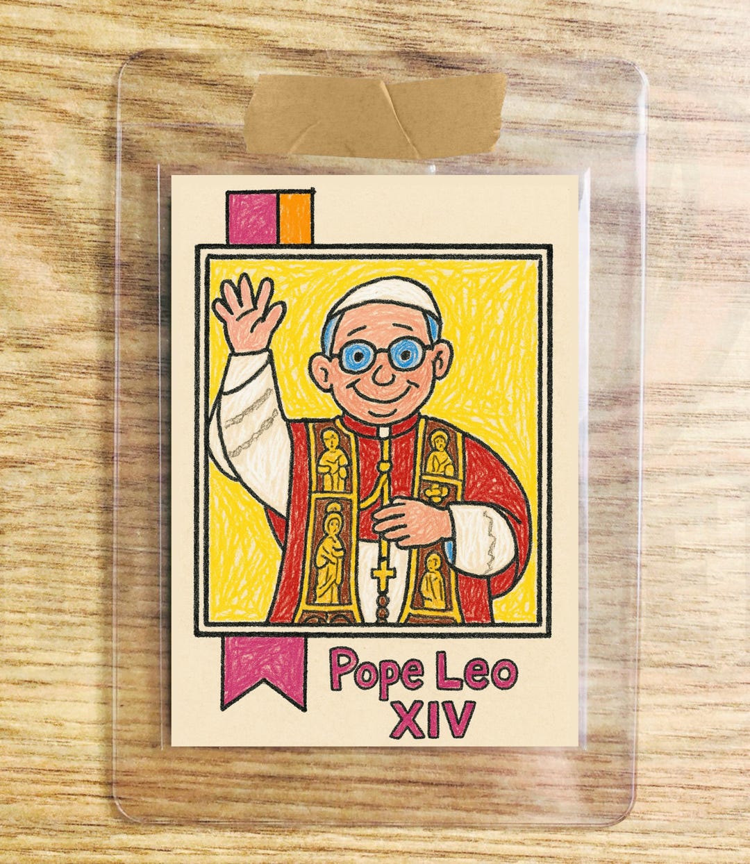 Robert Francis Prevost Pope Leo XIV Limited Edition Kids Art Trading ...