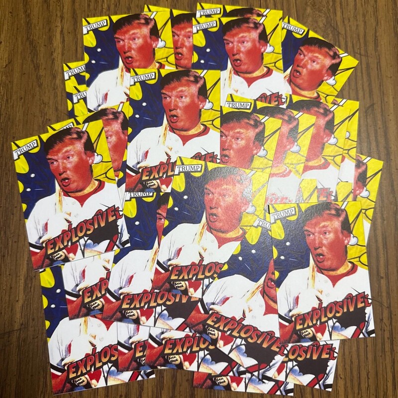 President Trump Trading Cards - Etsy