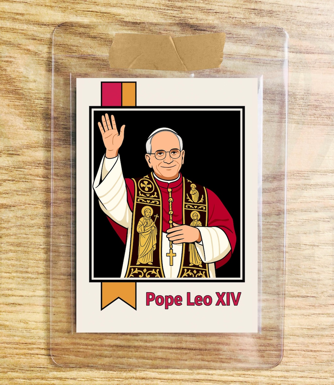 Robert Francis Prevost Pope Leo XIV Limited Edition Vector Trading Card ...