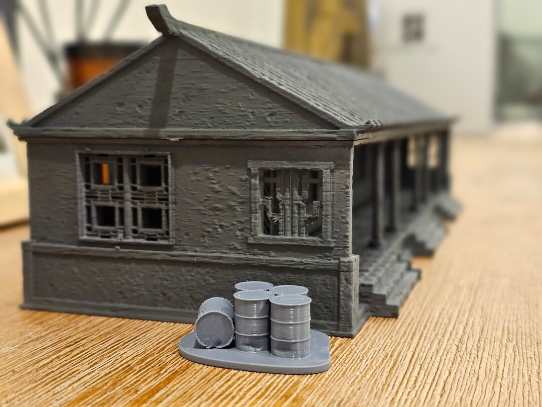3D Printed Custom Tabletop Terrain Pieces, Bolt Action, Dnd, Warhammer ...