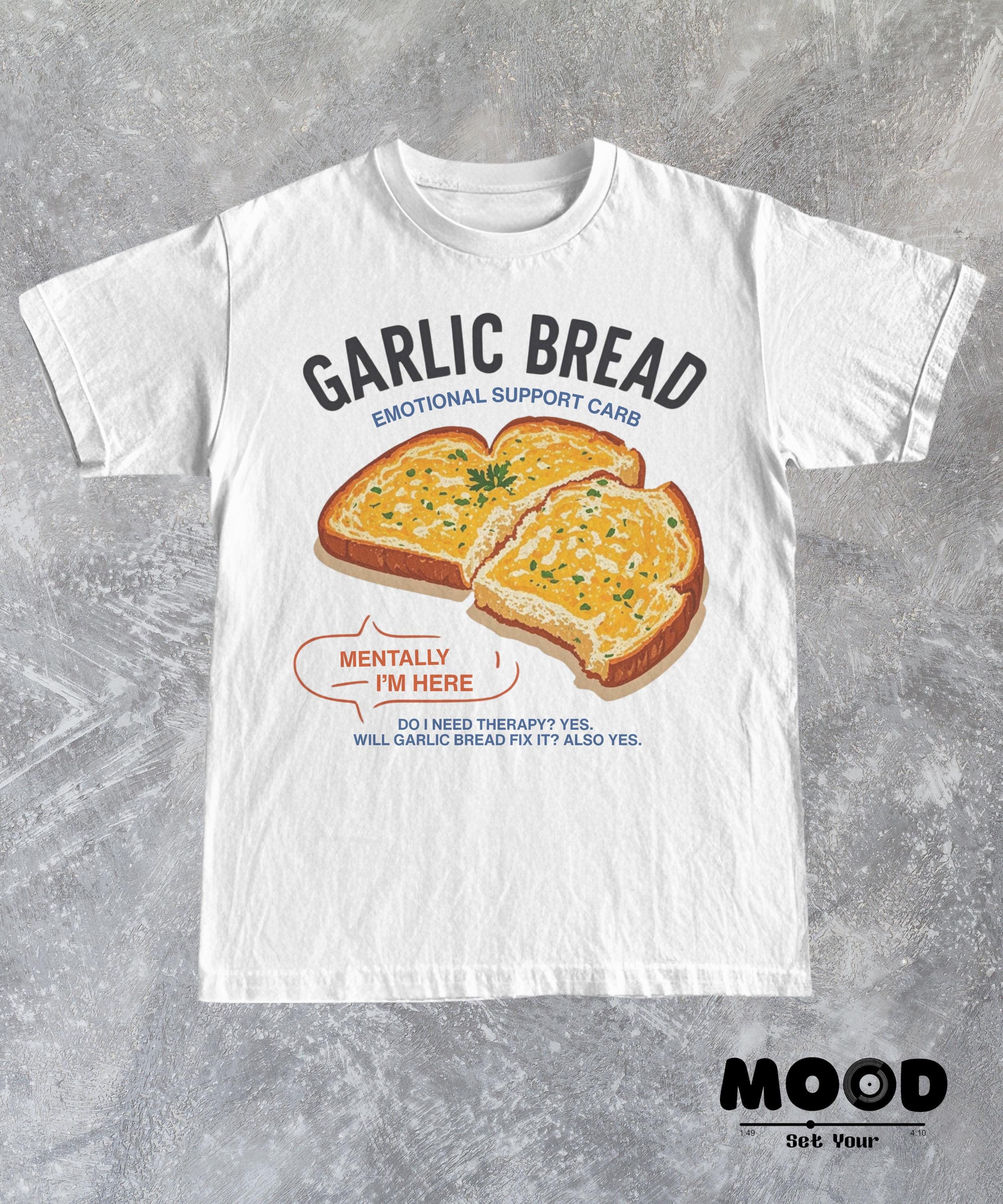 Garlic Bread Shirt, Gen Z Meme Tee, Ironic Y2k Gen Z Shirt, Y2K Tee ...