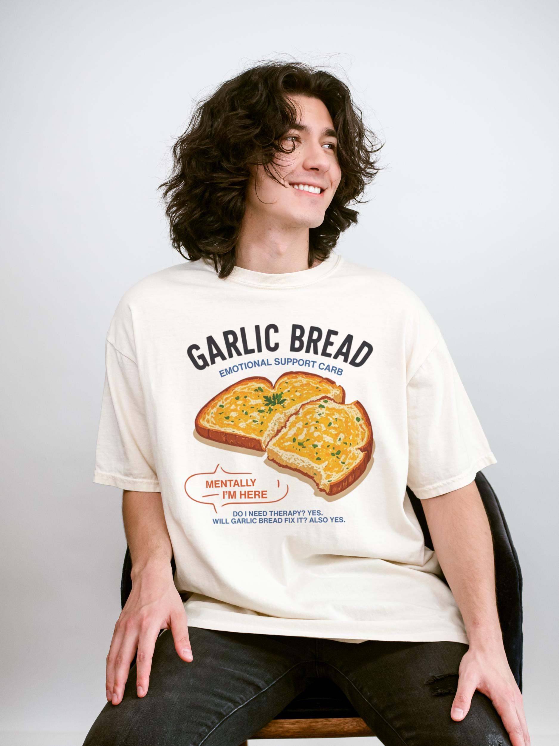 Garlic Bread Shirt, Gen Z Meme Tee, Ironic Y2k Gen Z Shirt, Y2K Tee ...