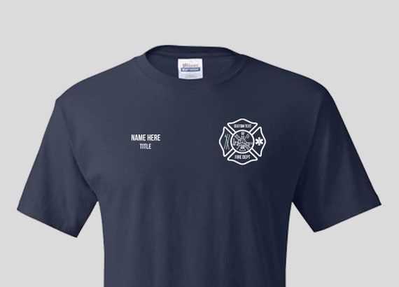 Custom Fire Department T Shirts
