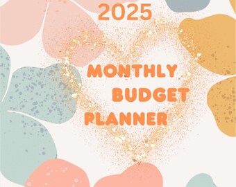 2024 Monthly Budget Tracker (digital Budget Planner) | Custom 2024 ...