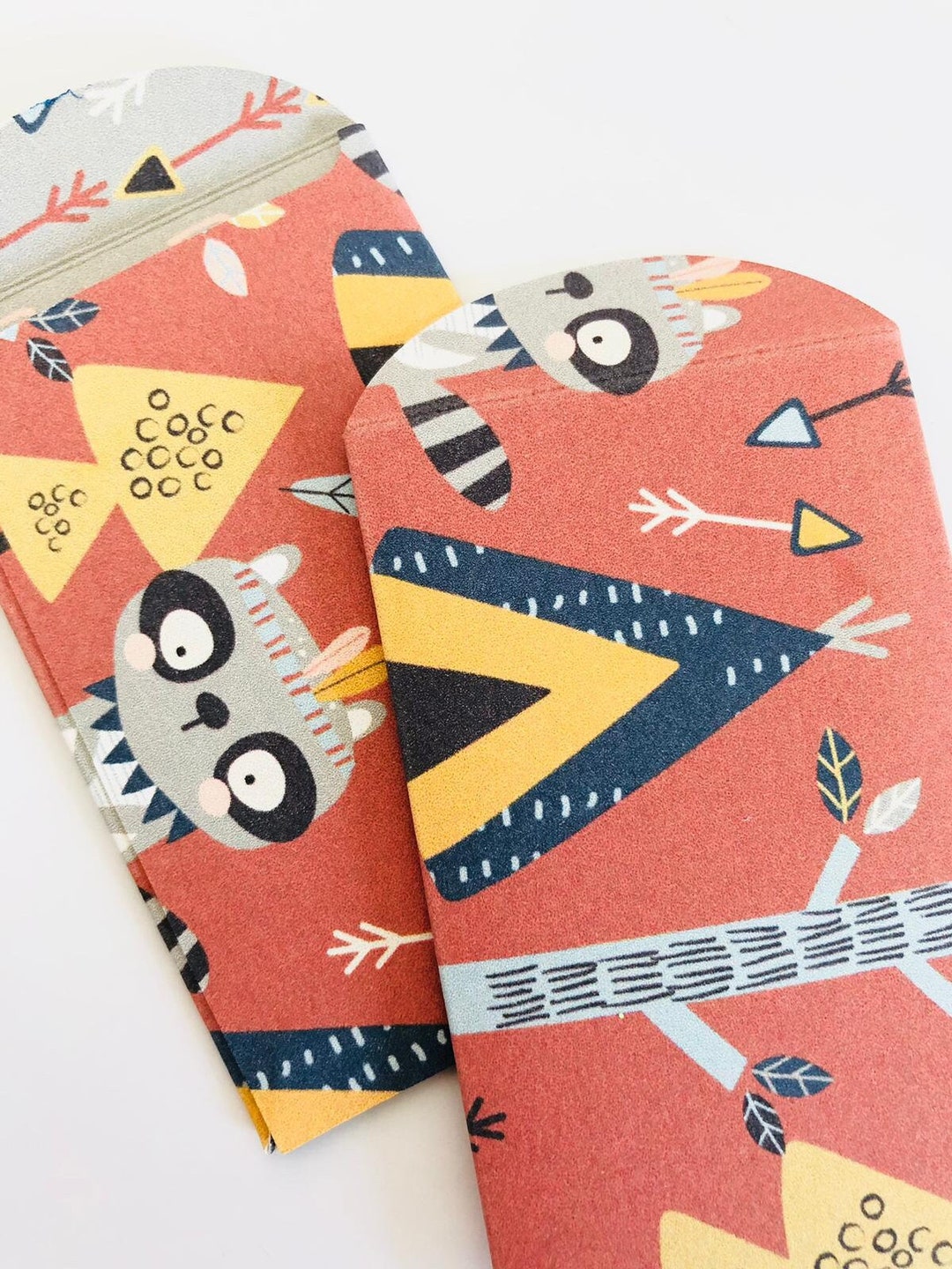 Mini Handmade Gift Card Envelopes, Woodland Animals Envelopes ...