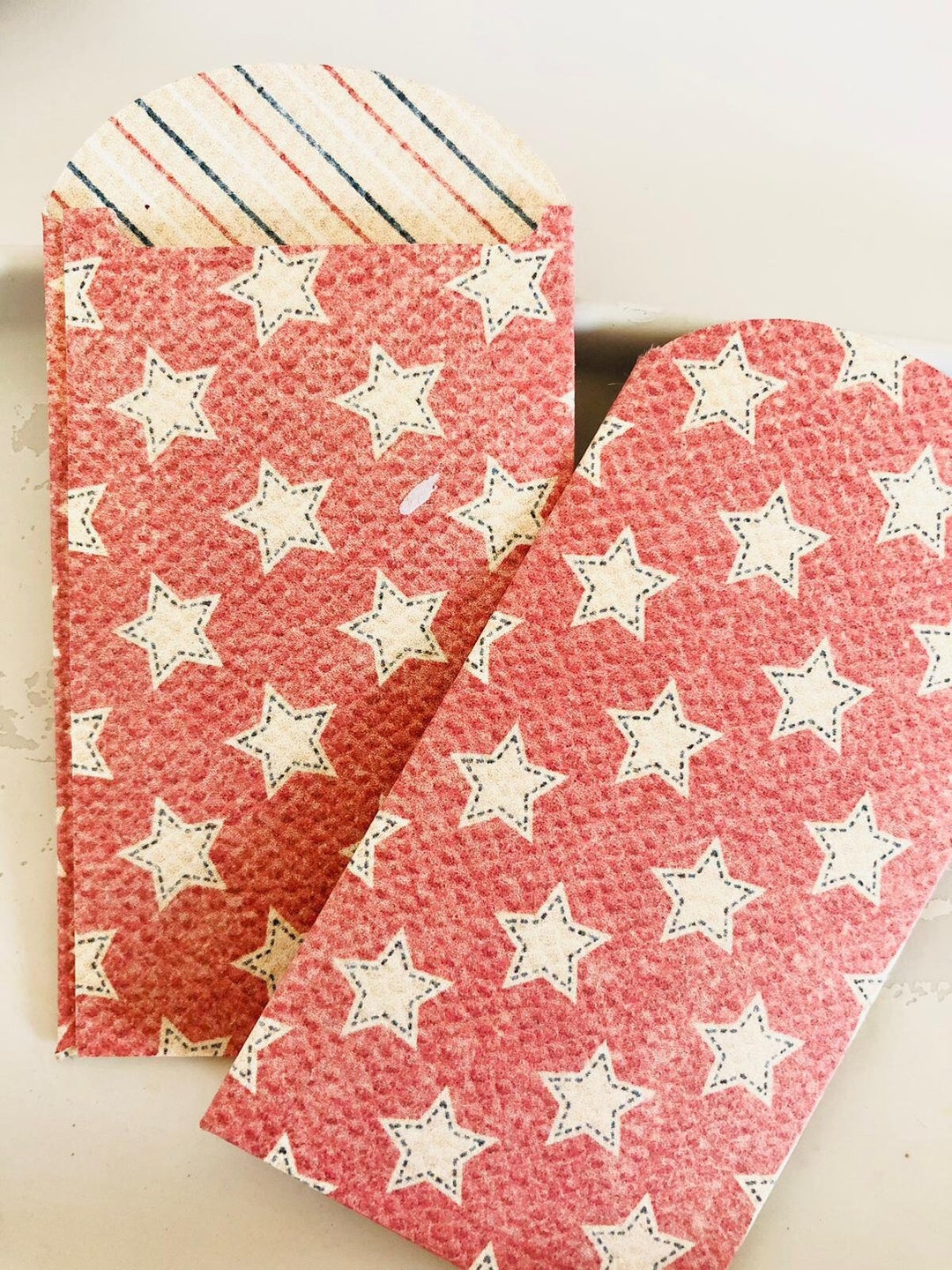 American Flag Envelopes, Handmade Decorative Mailers, Happy Mail ...