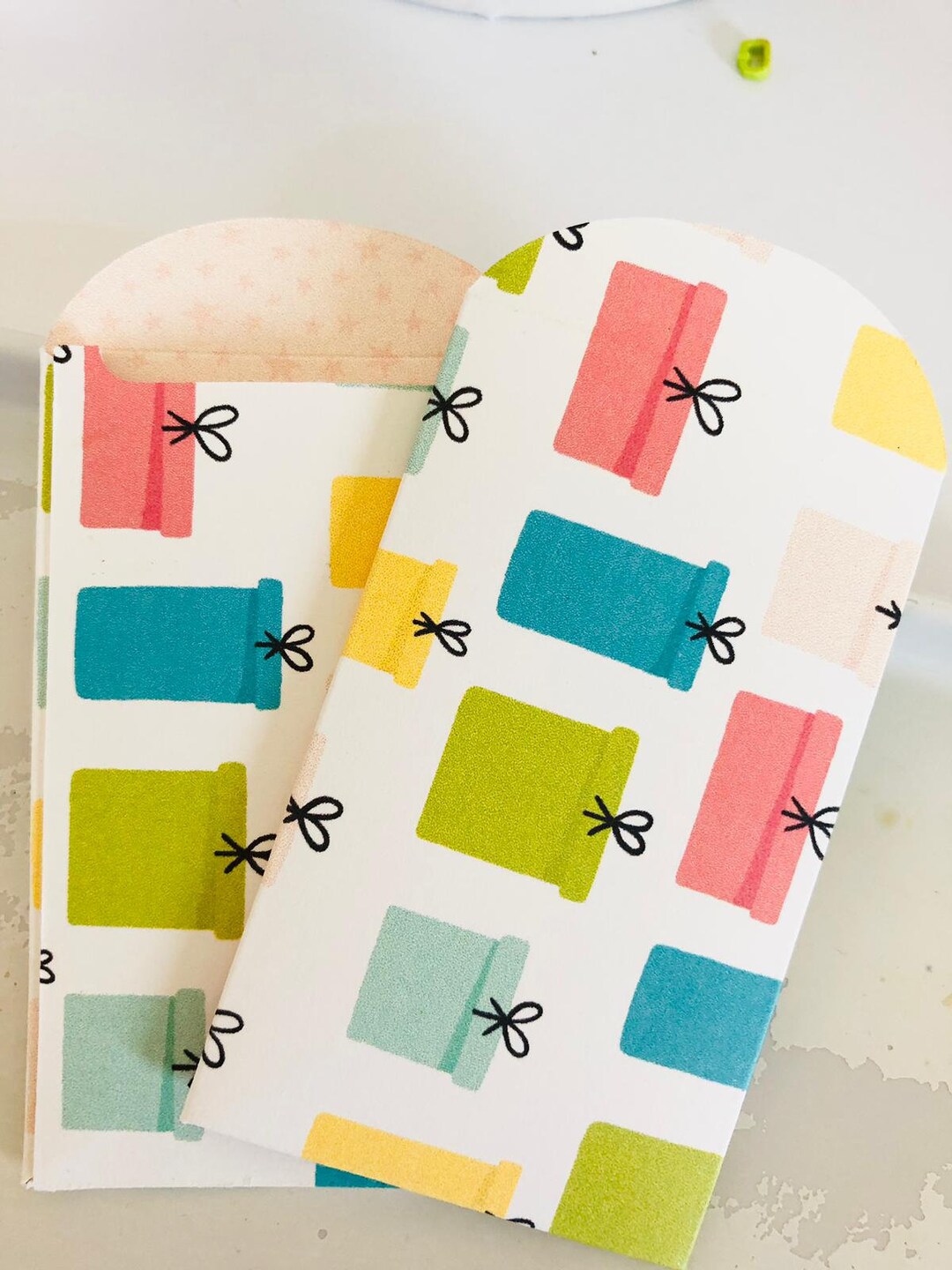 Mini Happy Birthday Gift Card Envelopes, Handmade Envelopes, Decorative ...