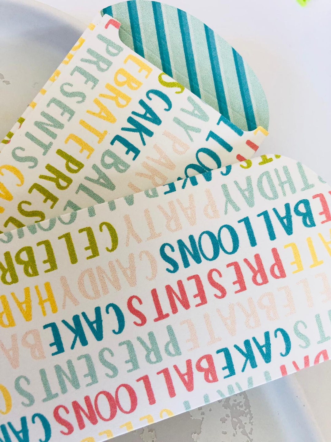 Mini Happy Birthday Gift Card Envelopes, Handmade Envelopes, Decorative ...