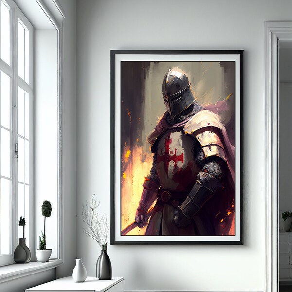 Knights Templar Prints - Etsy