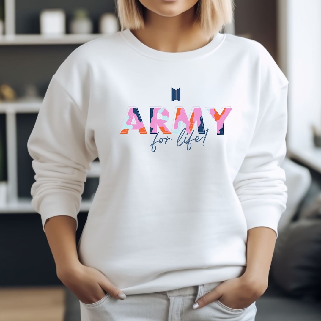 Sweatshirt for BTS Army Shirt for BTS Fan Gift for BTS Fan - Etsy