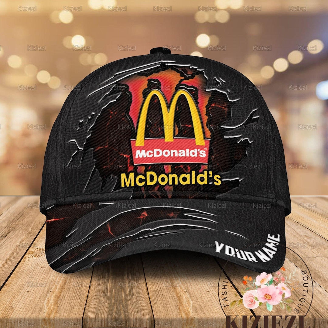 Mcdonald Classic Cap, Mcdonalds Classic Hat, Hats for Men, Baseball Cap ...