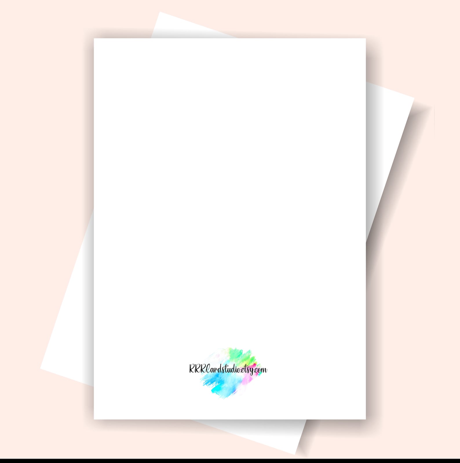 BOGO FREE Printable Flower Card, Watercolor Wild Flower, Blank Foldable ...