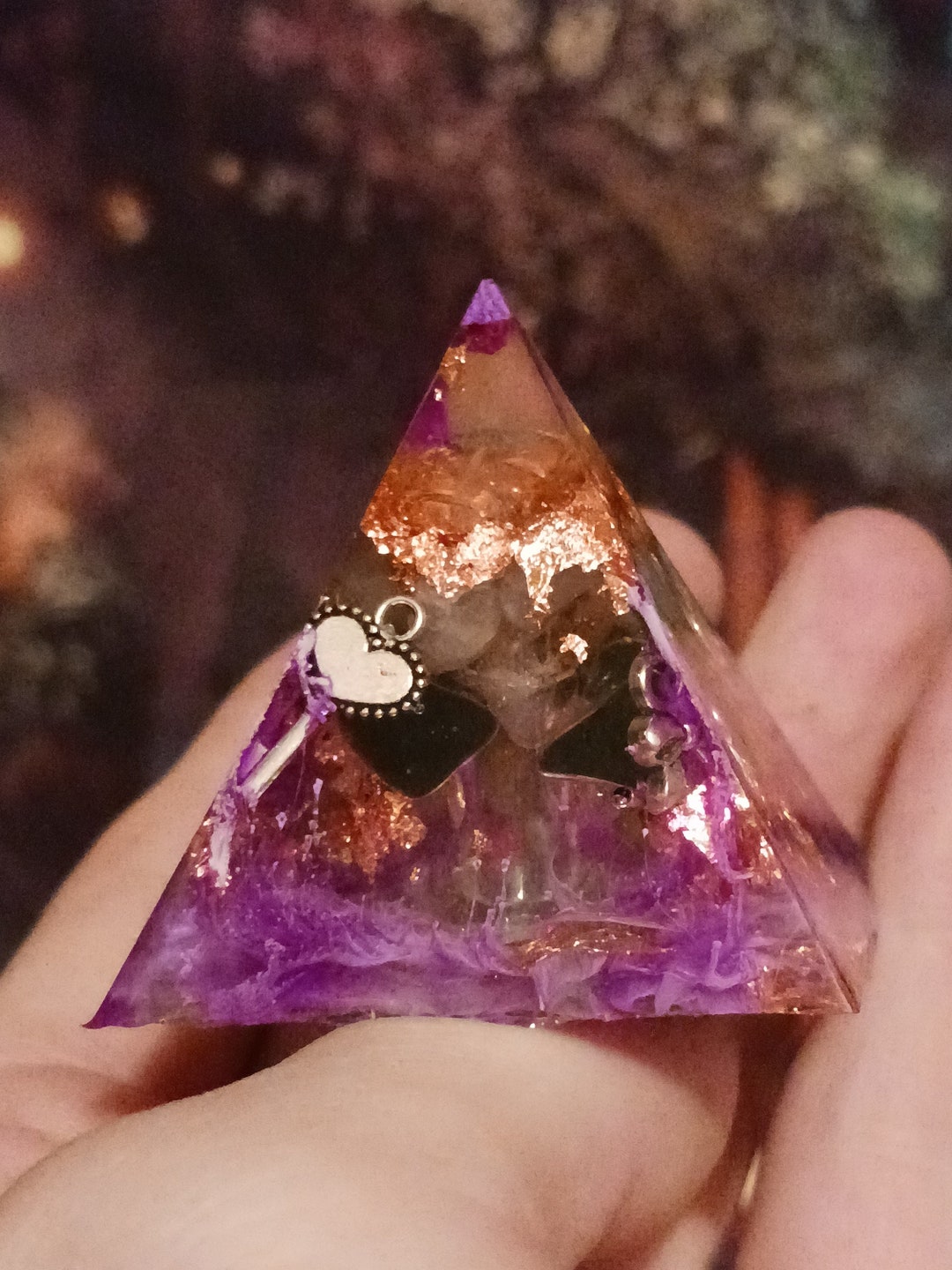 Epoxy Resin Pyramid - Etsy