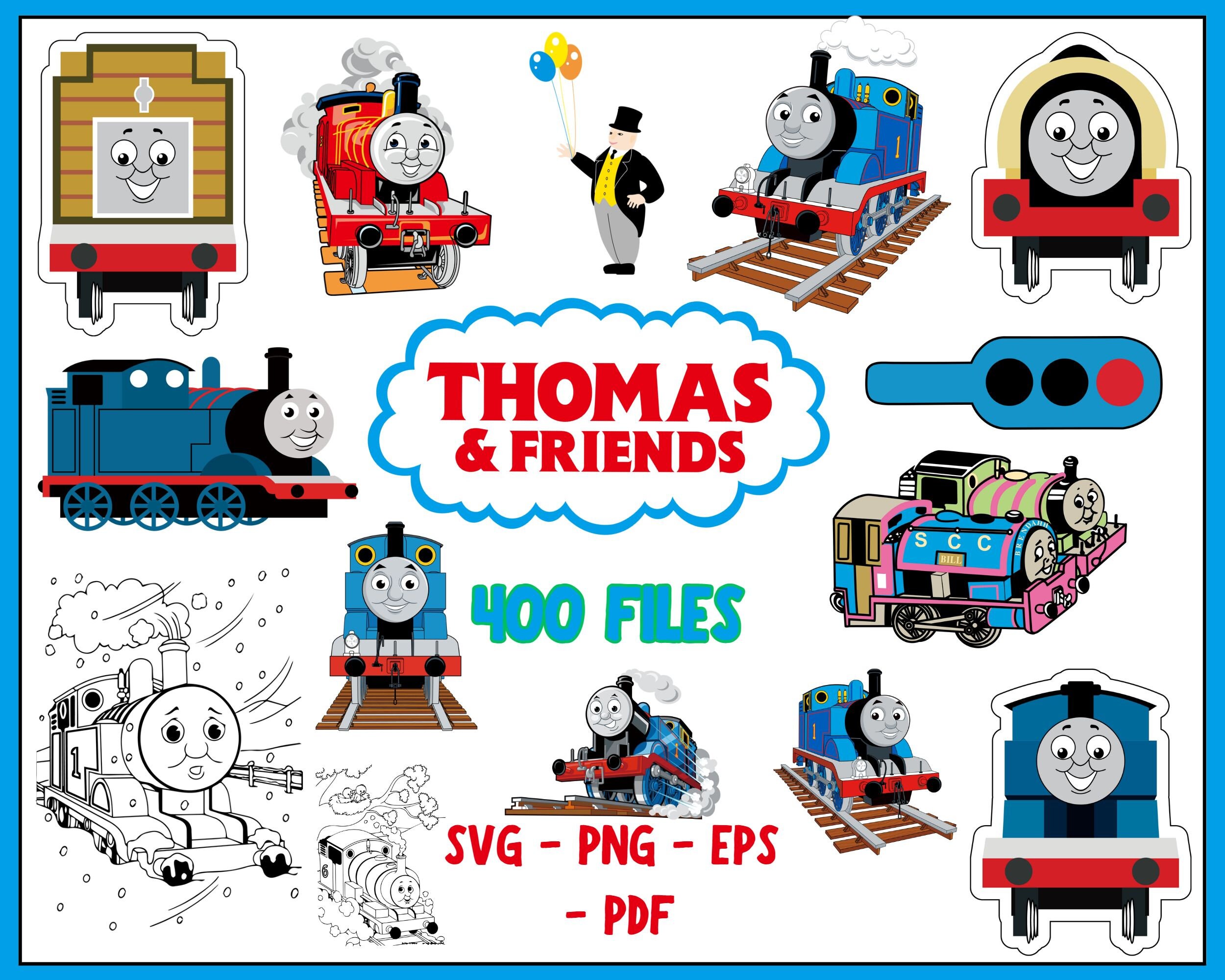 Thomas der Zug SVG Zug SVG für Cricut Lokomotive Thomas - Etsy.de