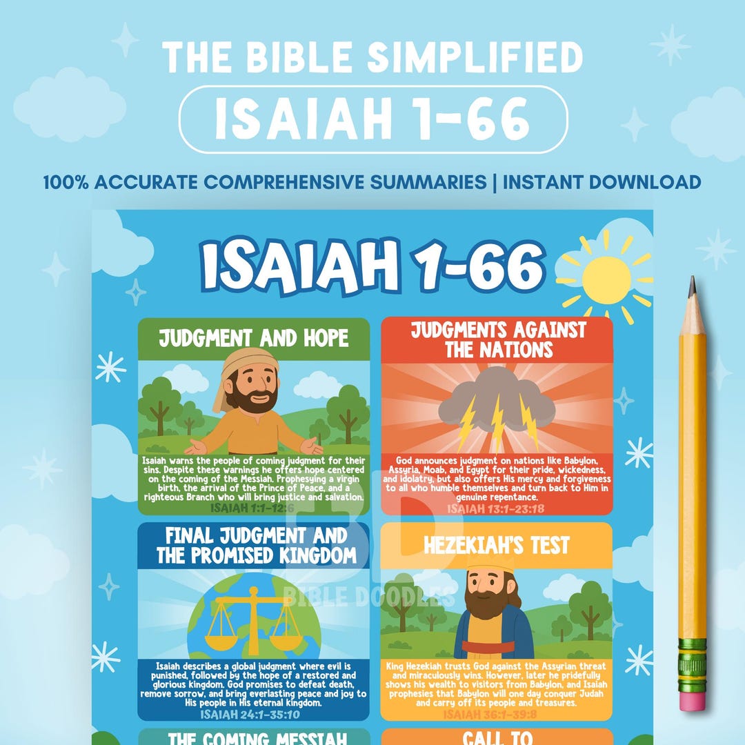 Book of Isaiah Made Simple | Bible Study Guide | Easy to Use Bible ...