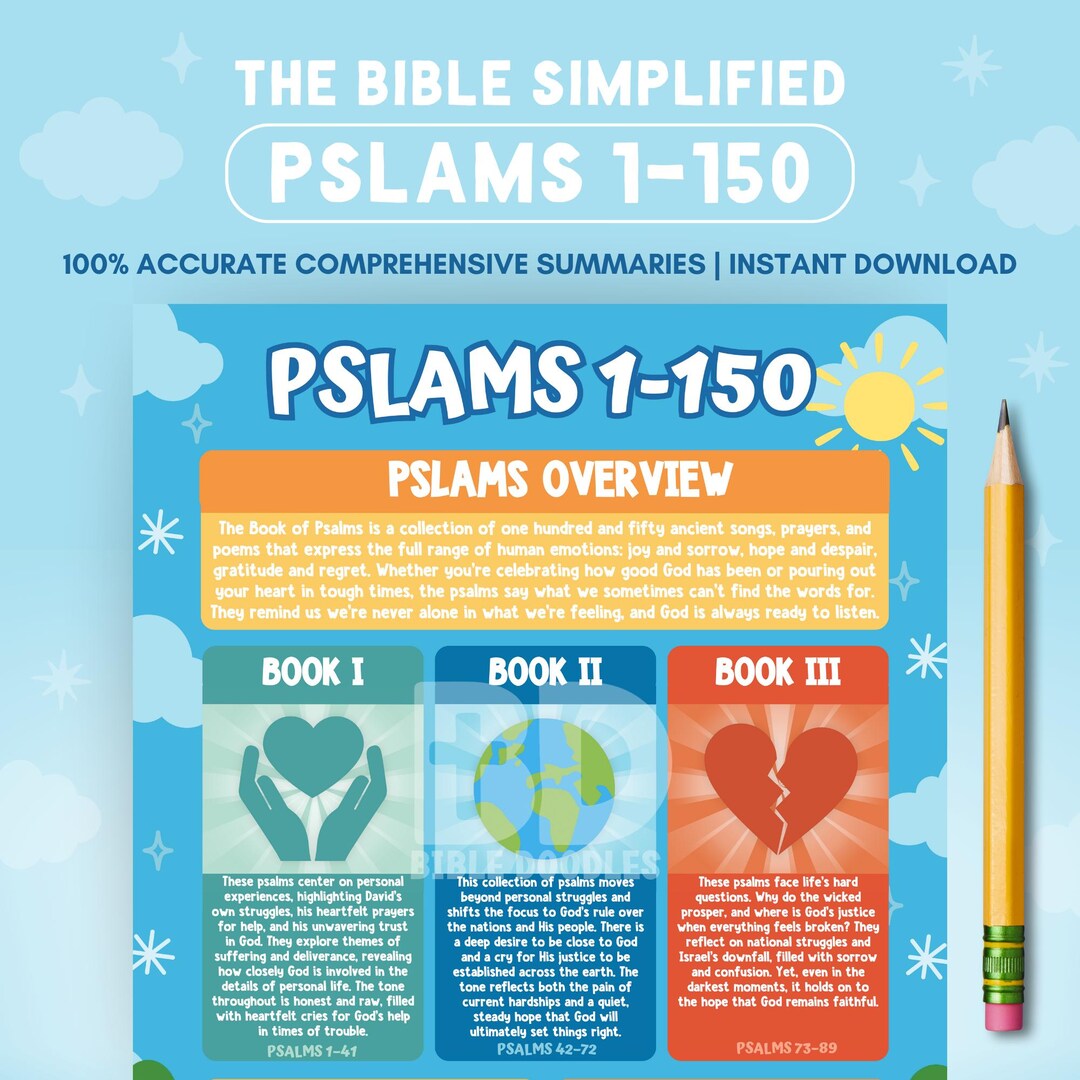 Book of Psalms Made Simple | Bible Study Guide | Easy to Use Bible ...