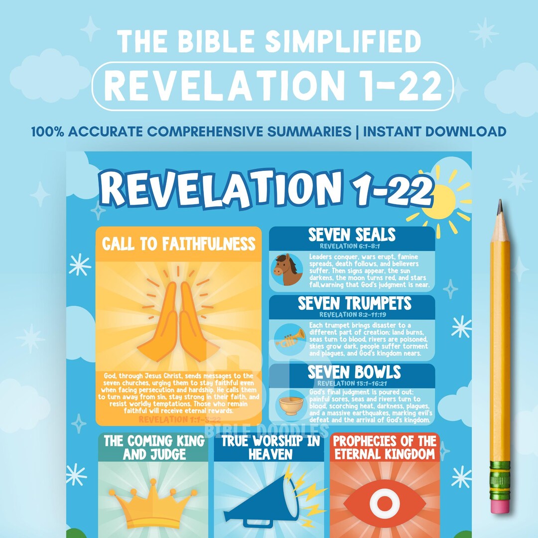 Book of Revelation Made Simple | Bible Study Guide | Easy to Use Bible ...