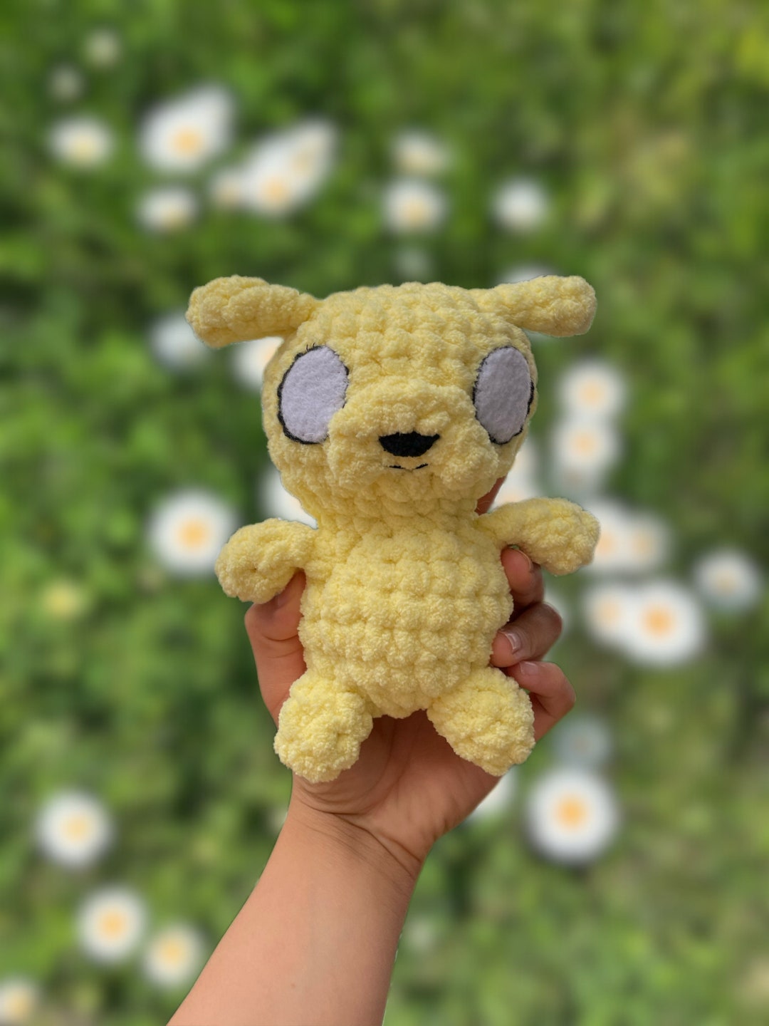 Jake the Dog, Crochet Jake the Dog Plush, Handmade Adventure Time Jake the Dog, Adventure Time ...