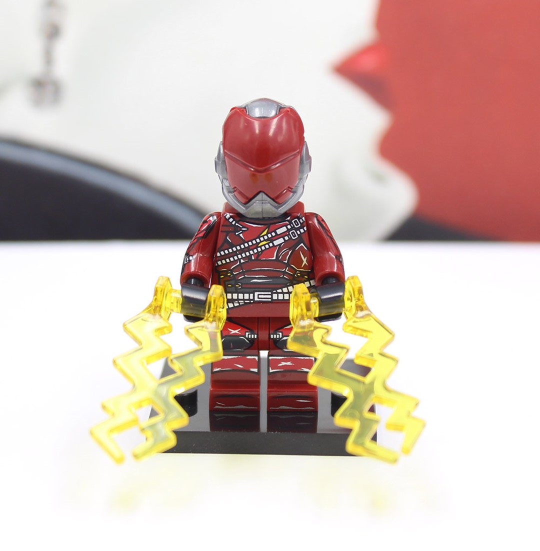 Custom Made Minifigure Knightmare Flash Inspired by Flash DC - Etsy