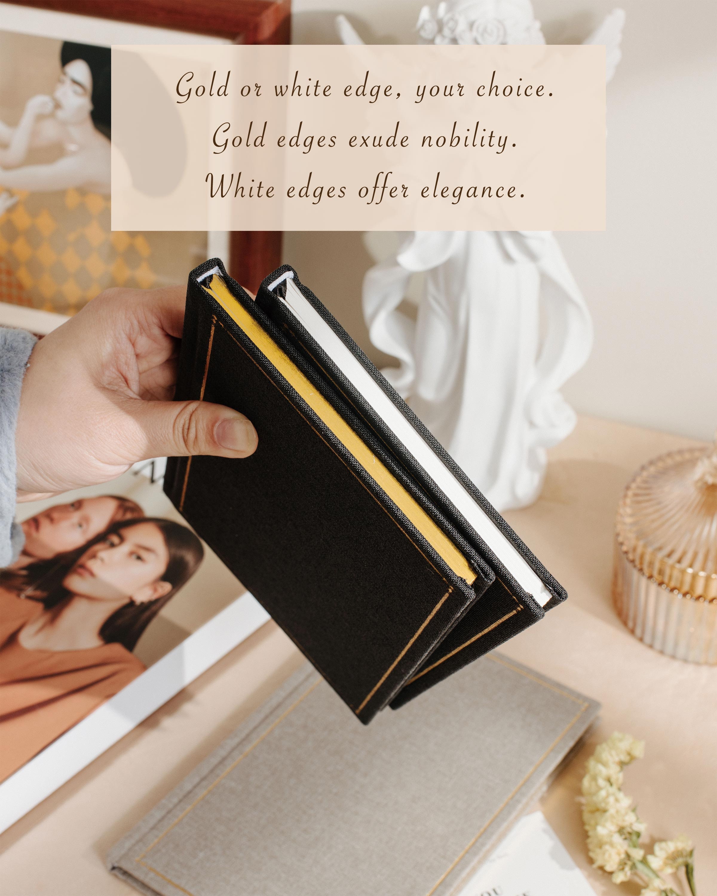 Linen Officiant Notebook, Custom Linen Officiant Notebook for Wedding ...