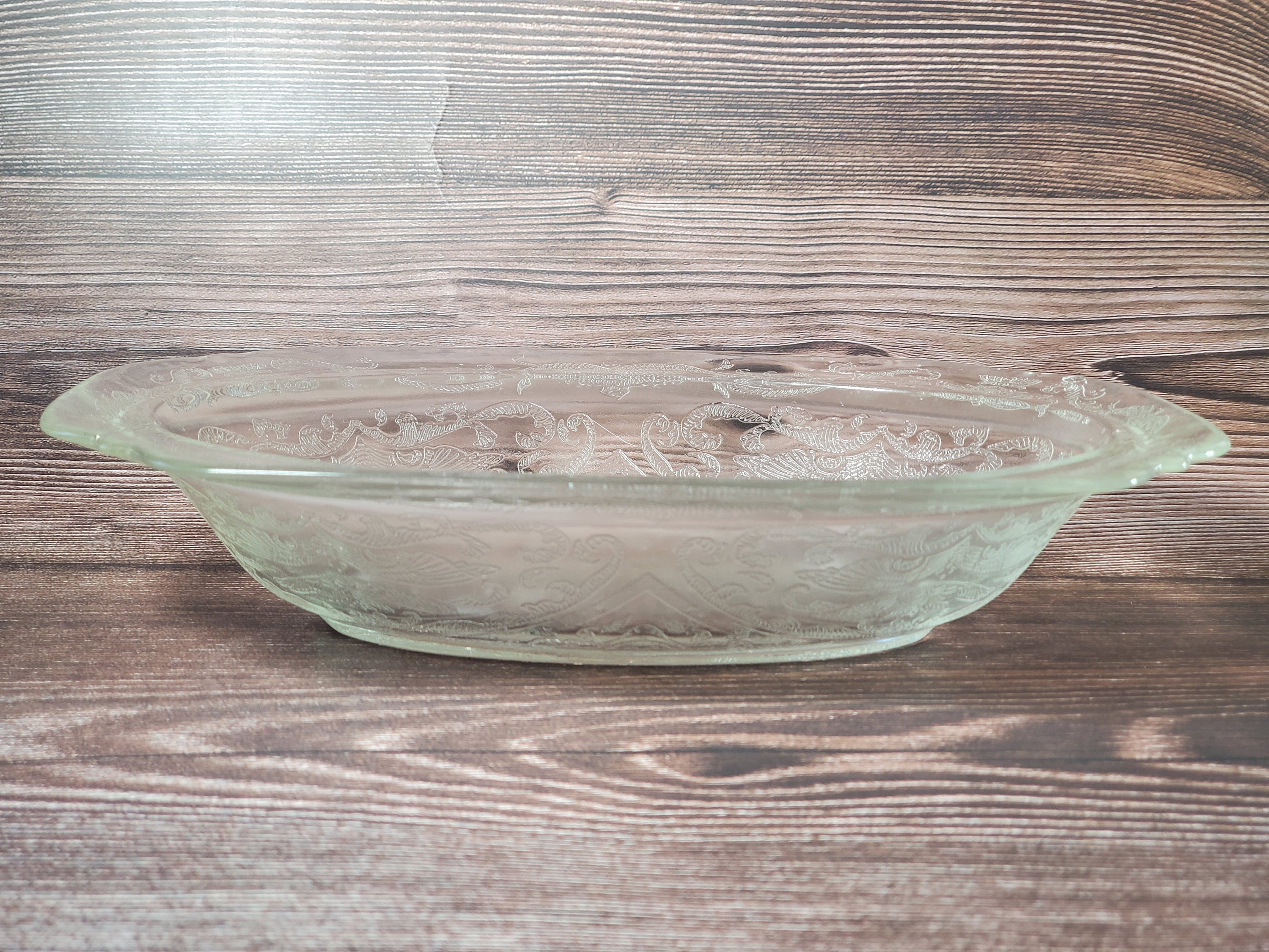 Vintage Depression Glass Federal Pressed Glass Madrid Pattern - Etsy