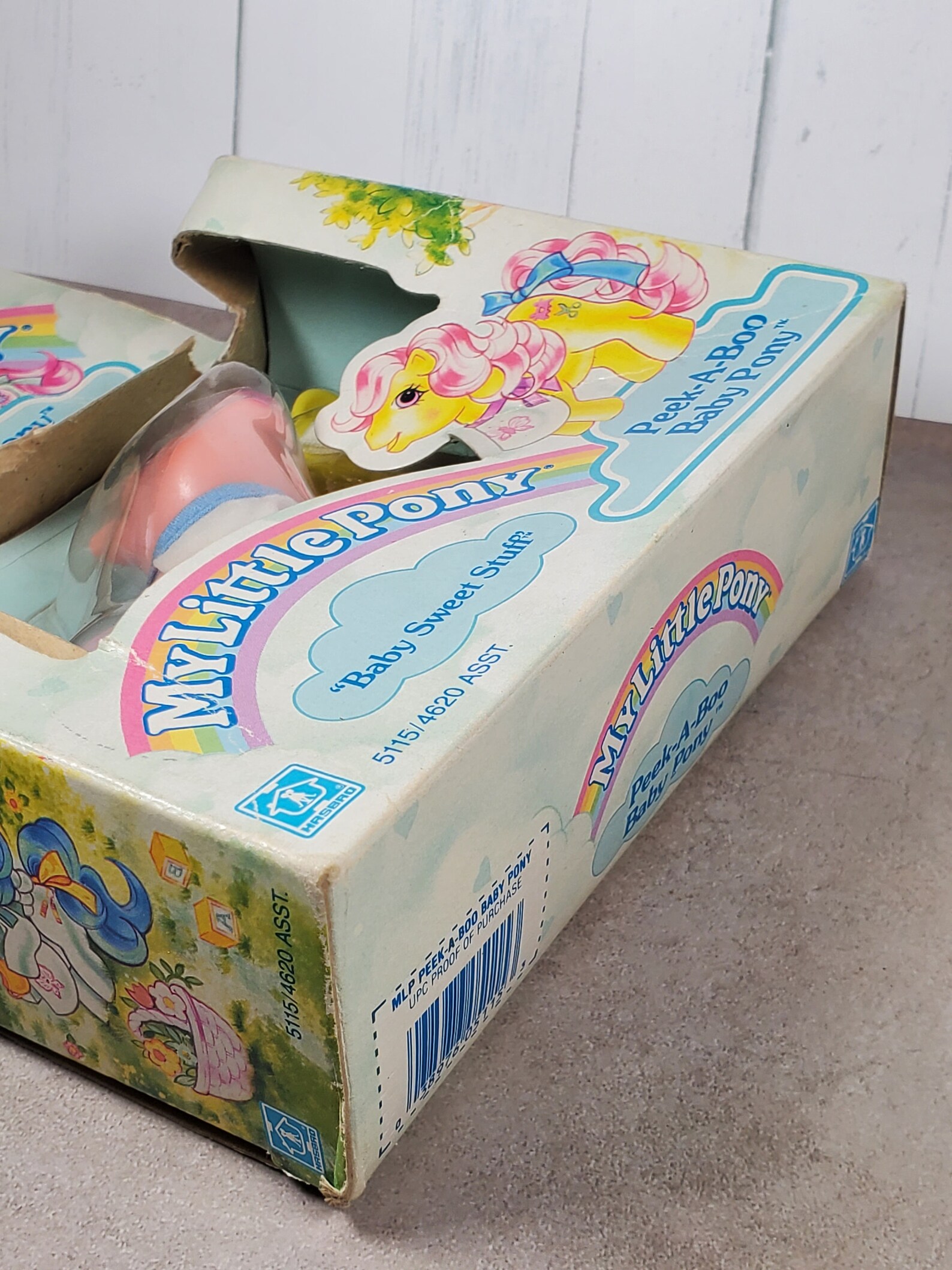 Vintage MLP My Little Pony G1 1980s Peek A Boo Baby Pony Baby Sweet ...
