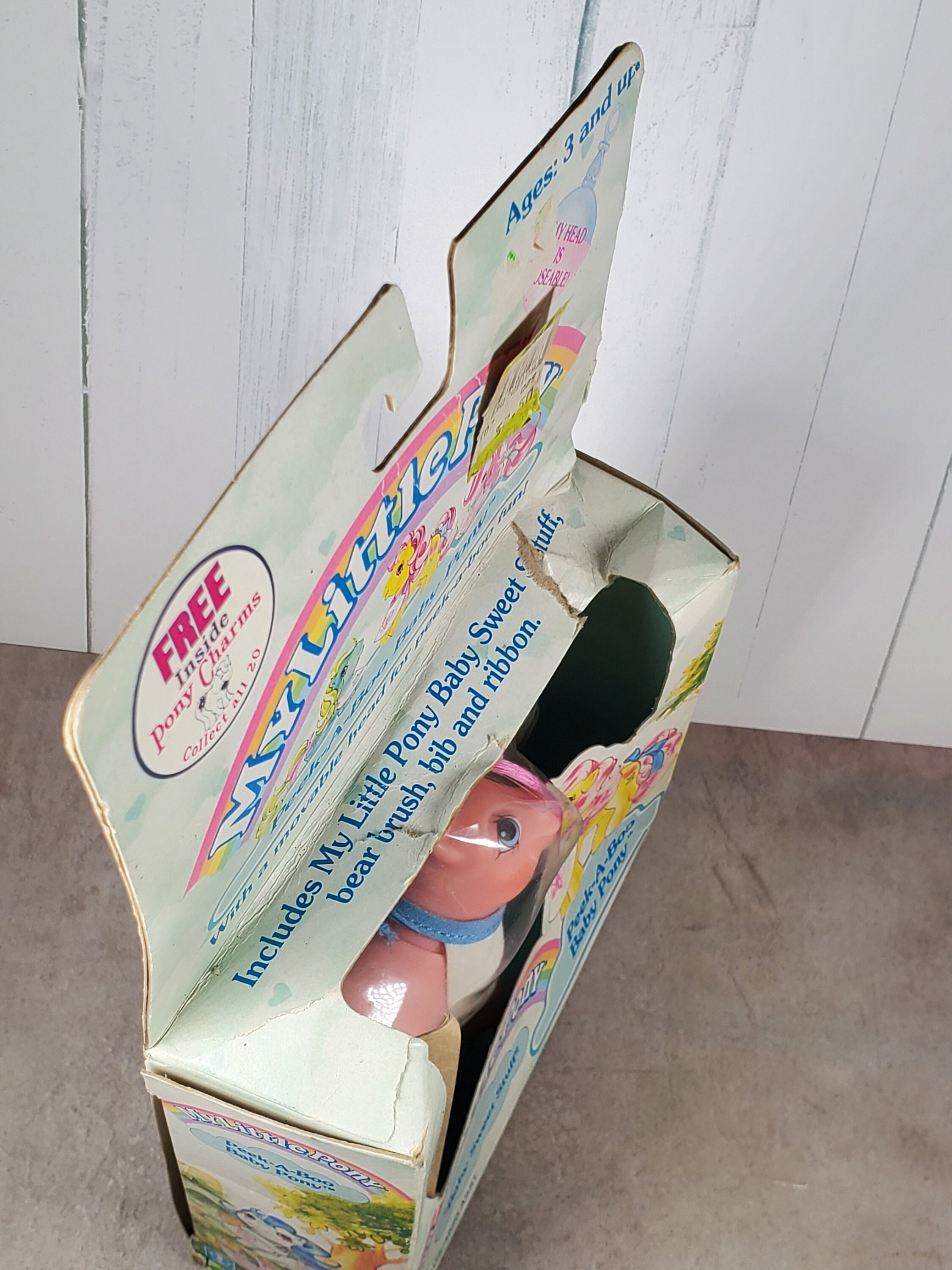 Vintage MLP My Little Pony G1 1980s Peek A Boo Baby Pony Baby Sweet ...