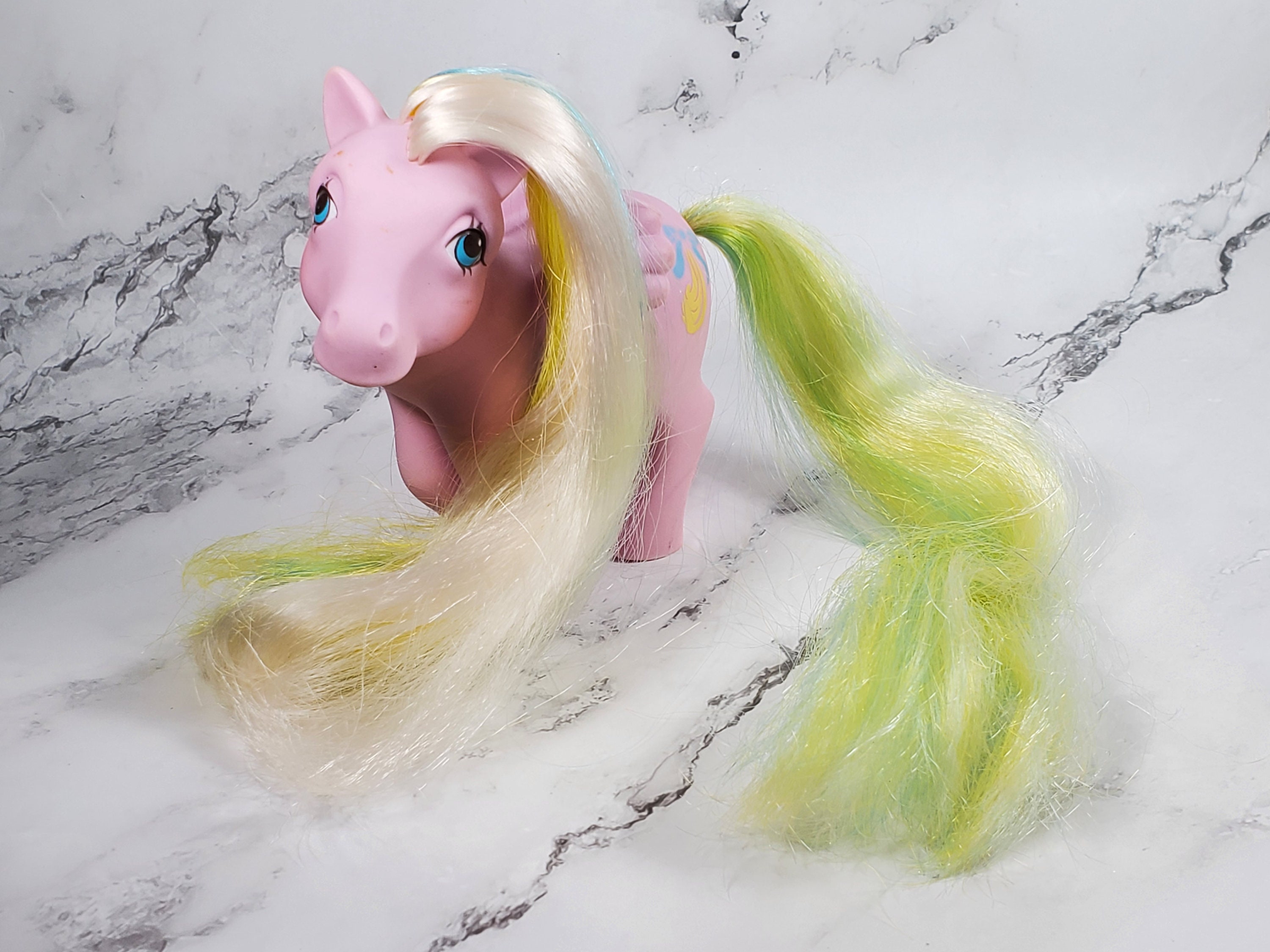 Vintage MLP My Little Pony G1 1980s Brush N Grow Curly Locks - Etsy