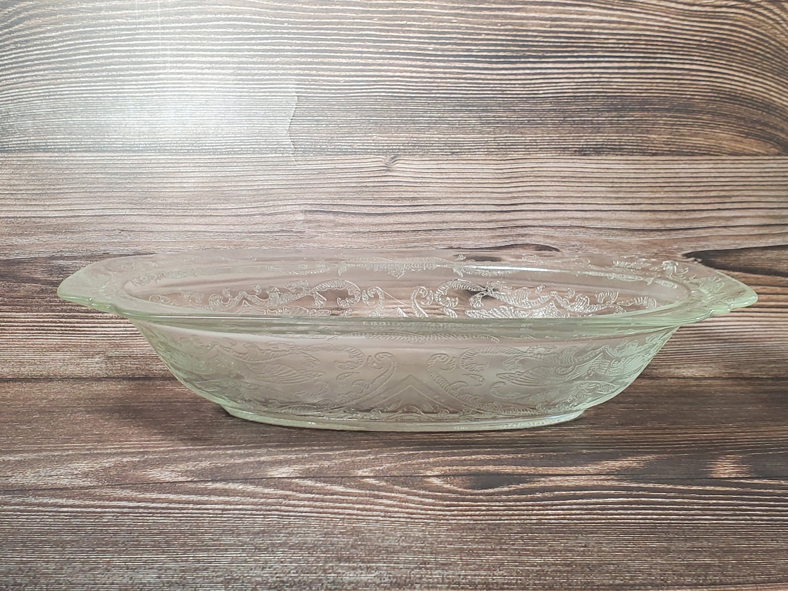 Vintage Depression Glass Federal Pressed Glass Madrid Pattern - Etsy