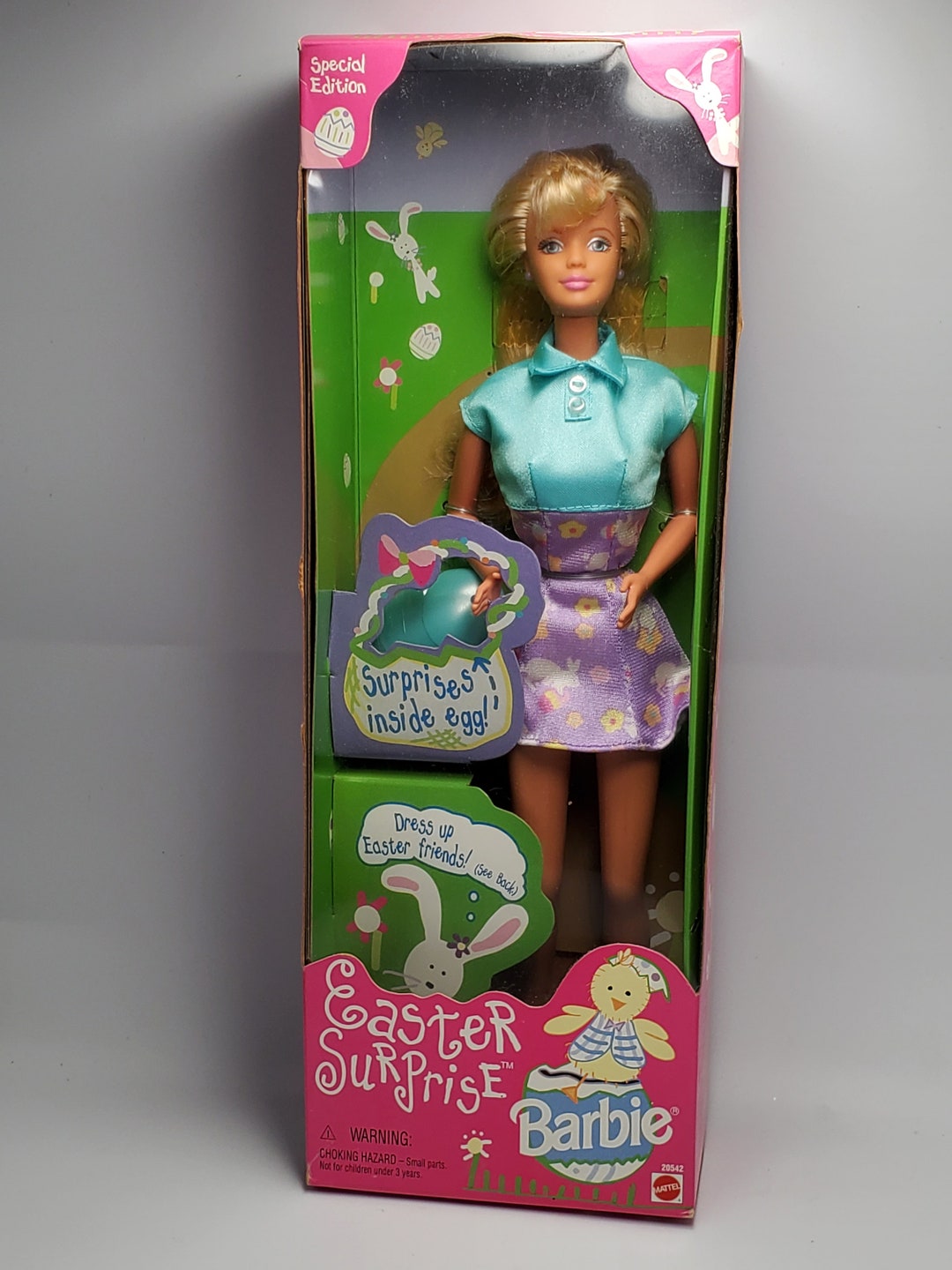 Special Edition Easter Surprise Barbie 1998 20542 NRFB - Etsy