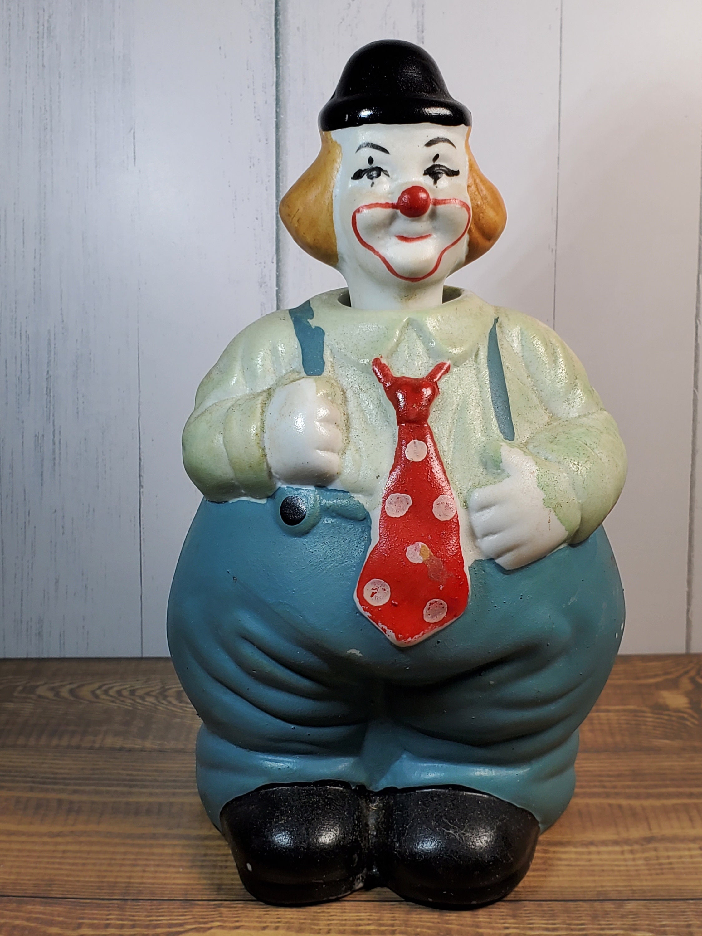 Vintage Ceramic Porcelain Hobo Clown Bobblehead Nodder - Etsy
