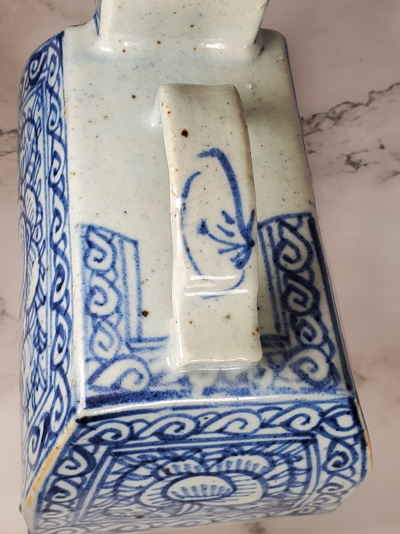 Chinese Blue White Porcelain Chamber Pot Men's Urinal Ming - Etsy