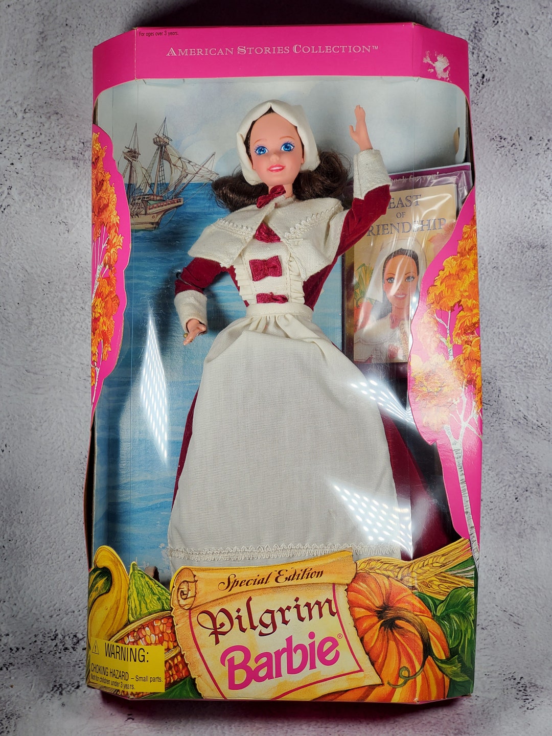 Vintage 1994 Special Edition Pilgrim Barbie American Stories Collection ...