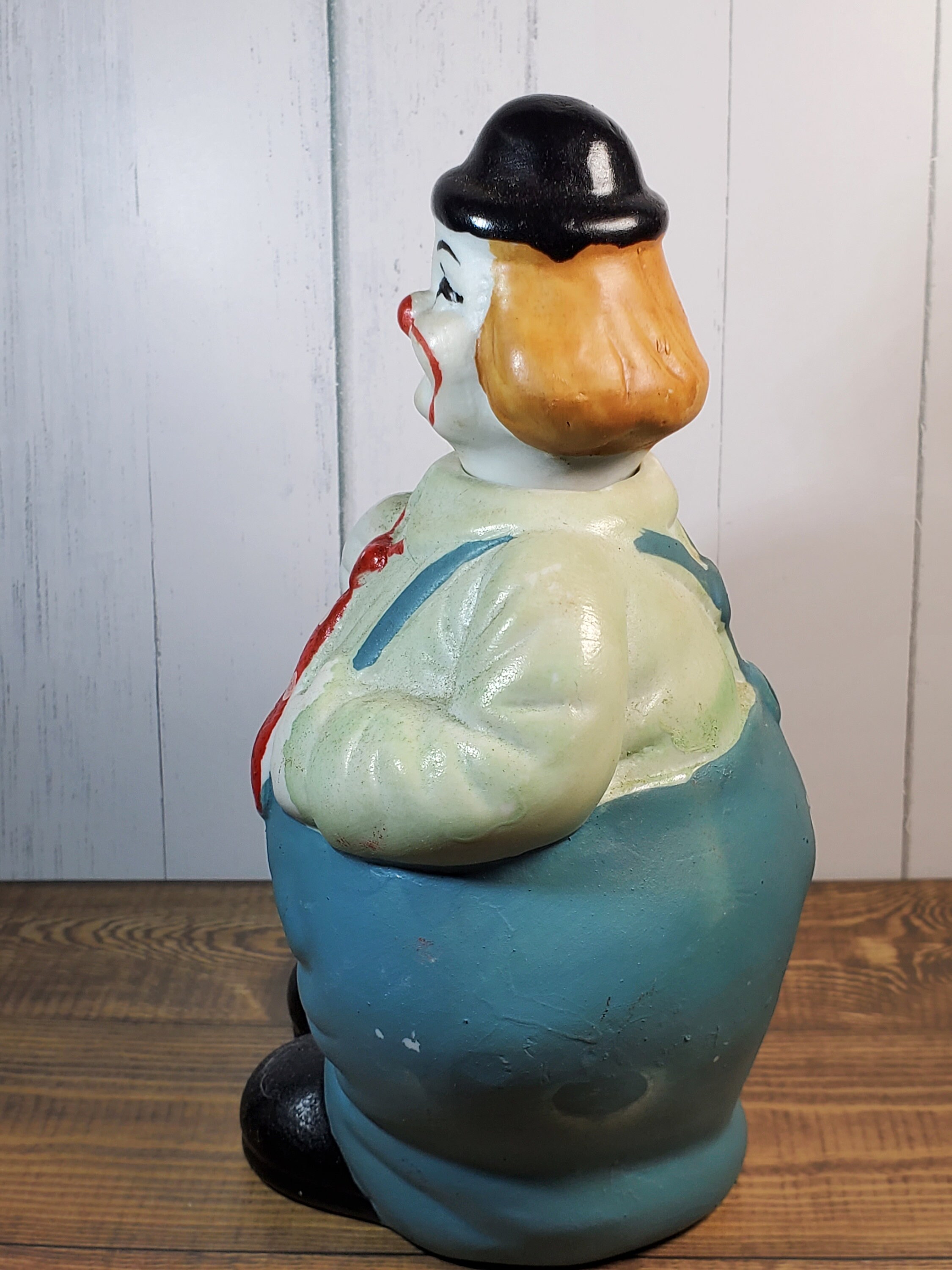 Vintage Ceramic Porcelain Hobo Clown Bobblehead Nodder - Etsy