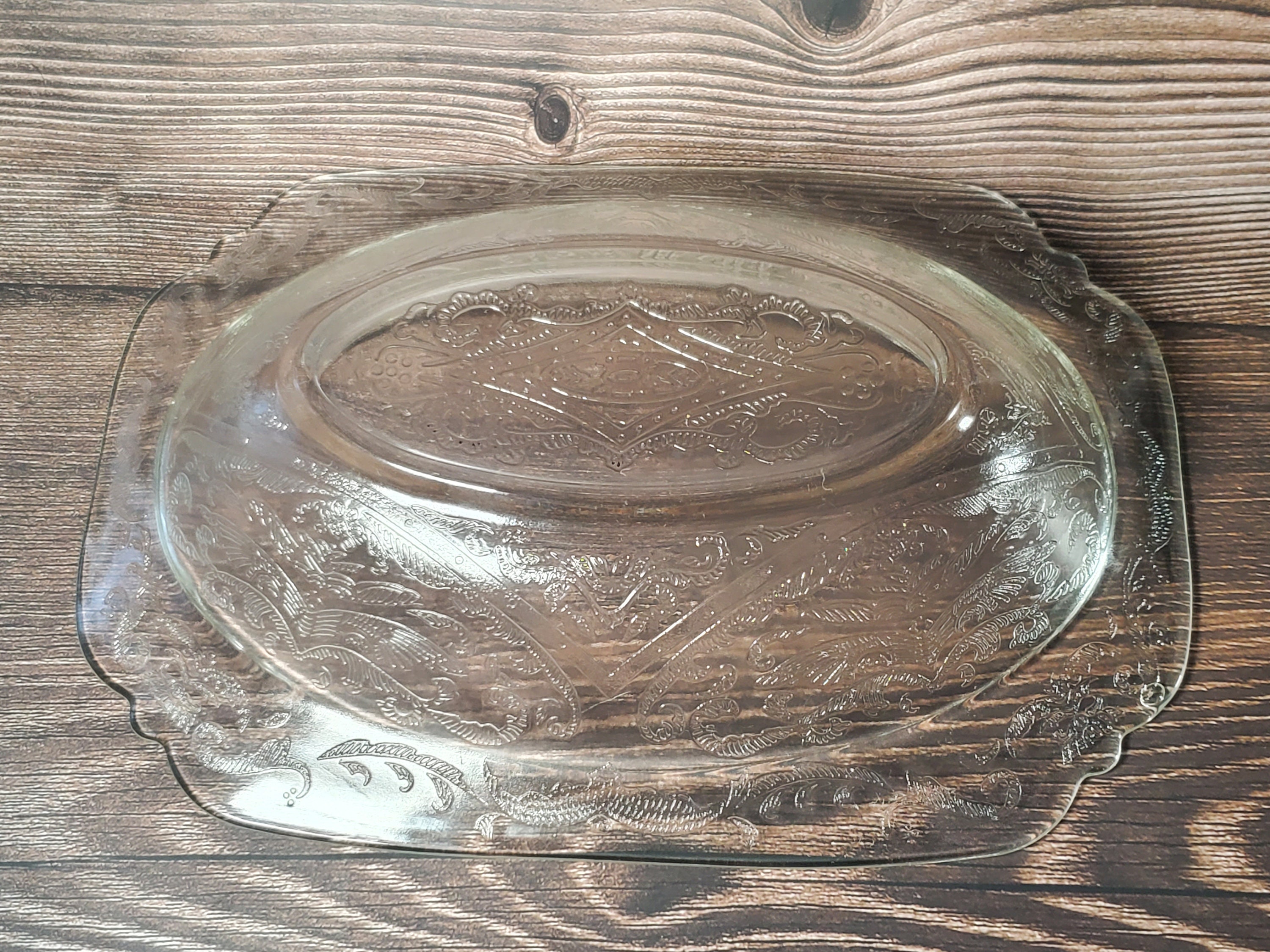 Vintage Depression Glass Federal Pressed Glass Madrid Pattern - Etsy