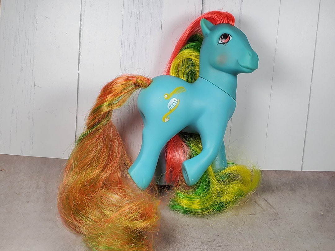 Vintage MLP My Little Pony G1 1980s Brush N Grow Twisty Tail - Etsy
