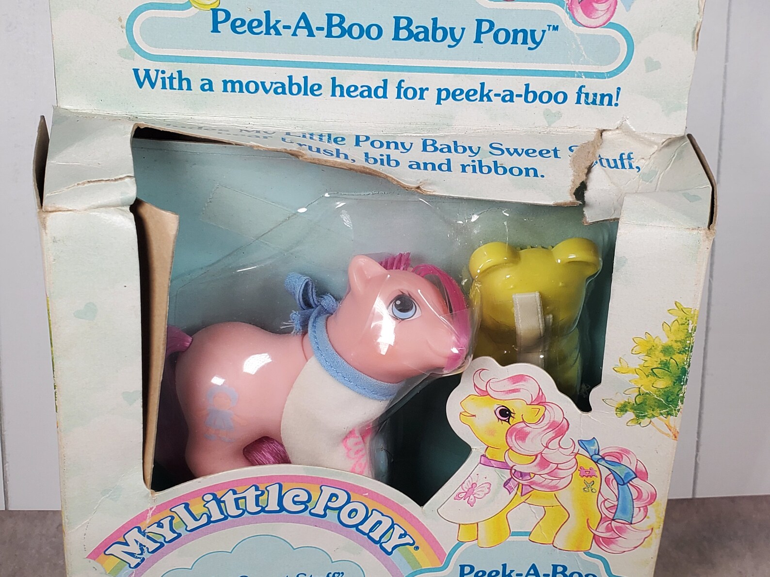 Vintage MLP My Little Pony G1 1980s Peek A Boo Baby Pony Baby Sweet ...