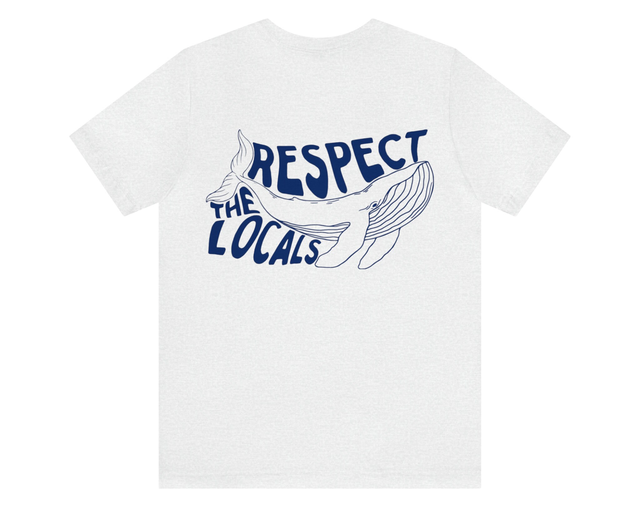 Respect the Locals T-shirt Save the Whale Shirt Oversize - Etsy UK