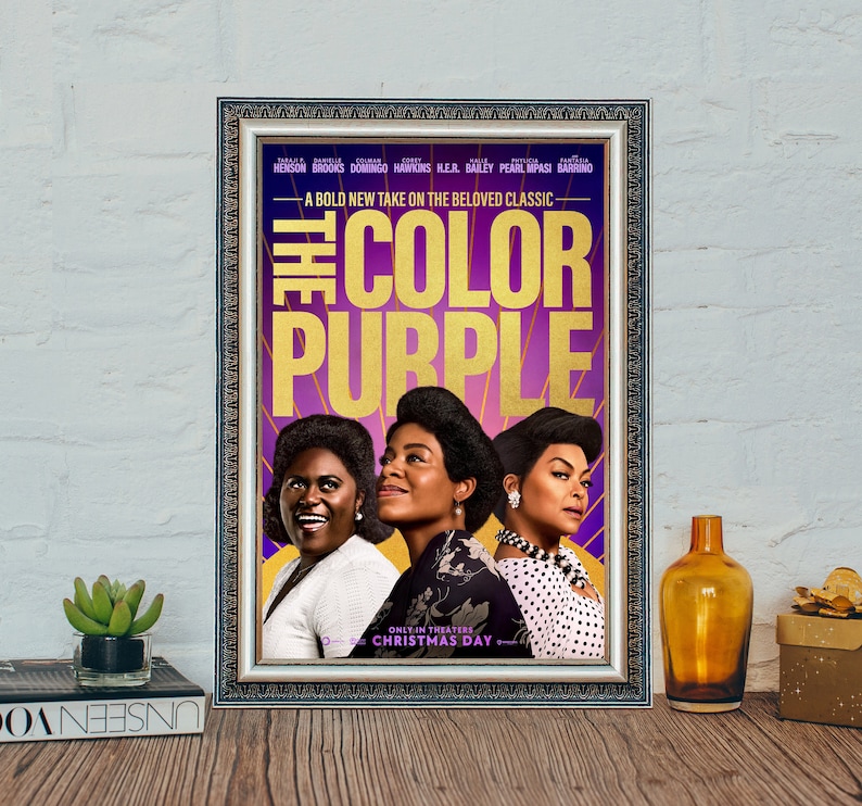 The Color Purple Movie Poster, the Color Purple 2023 Classic Vintage ...
