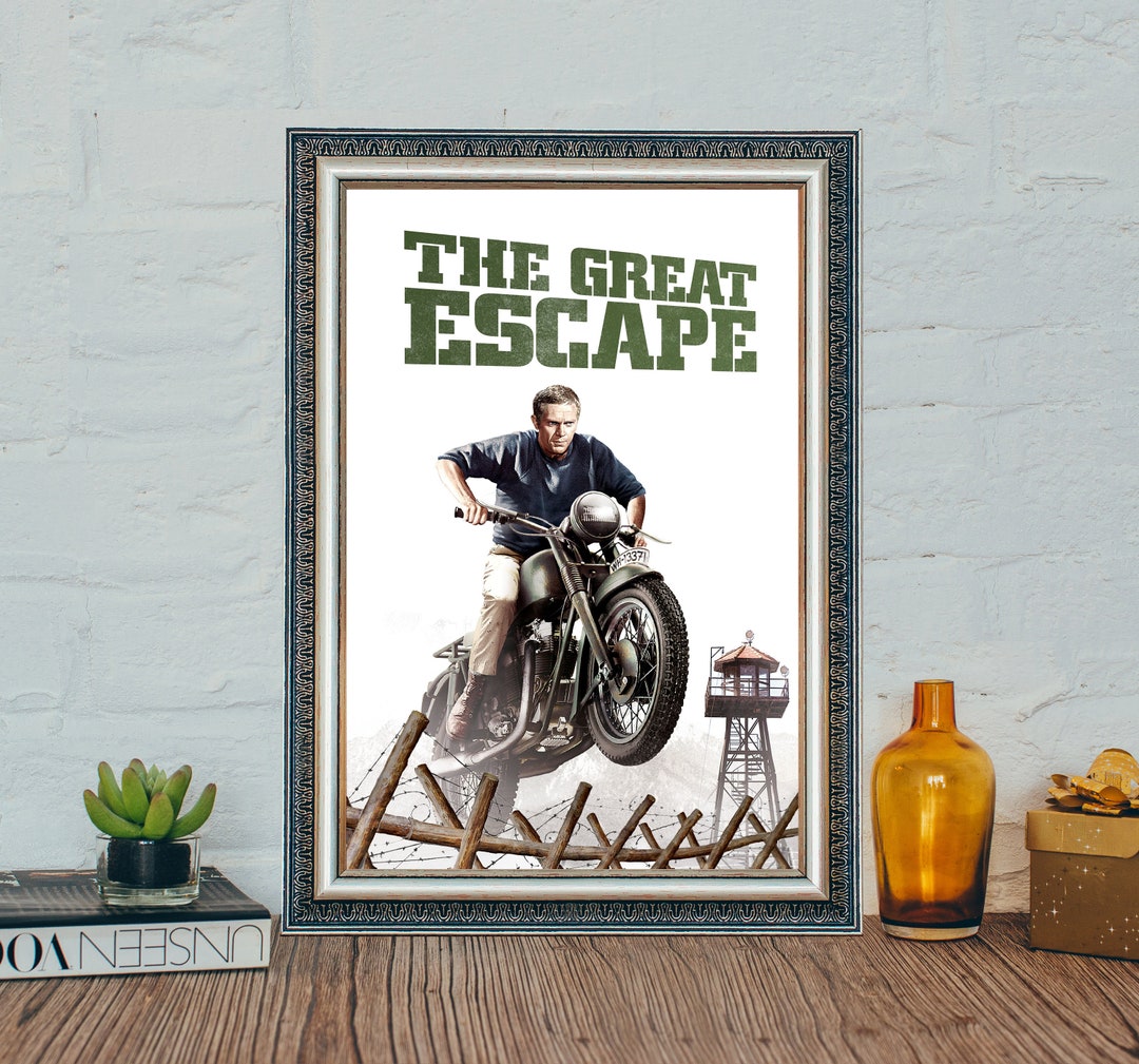 The Great Escape Movie Poster, the Great Escape Classic Movie Poster ...