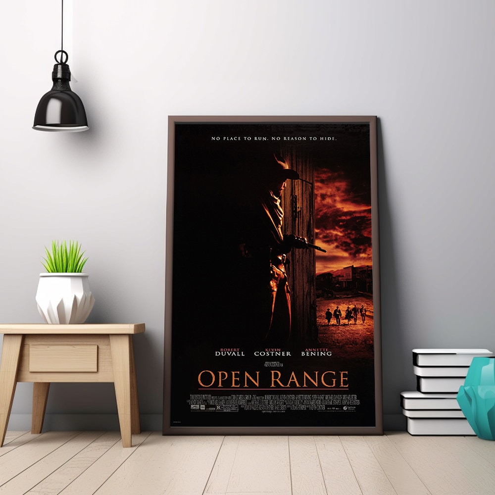 Open Range Movie Poster Classic Movie Open Range Poster - Etsy