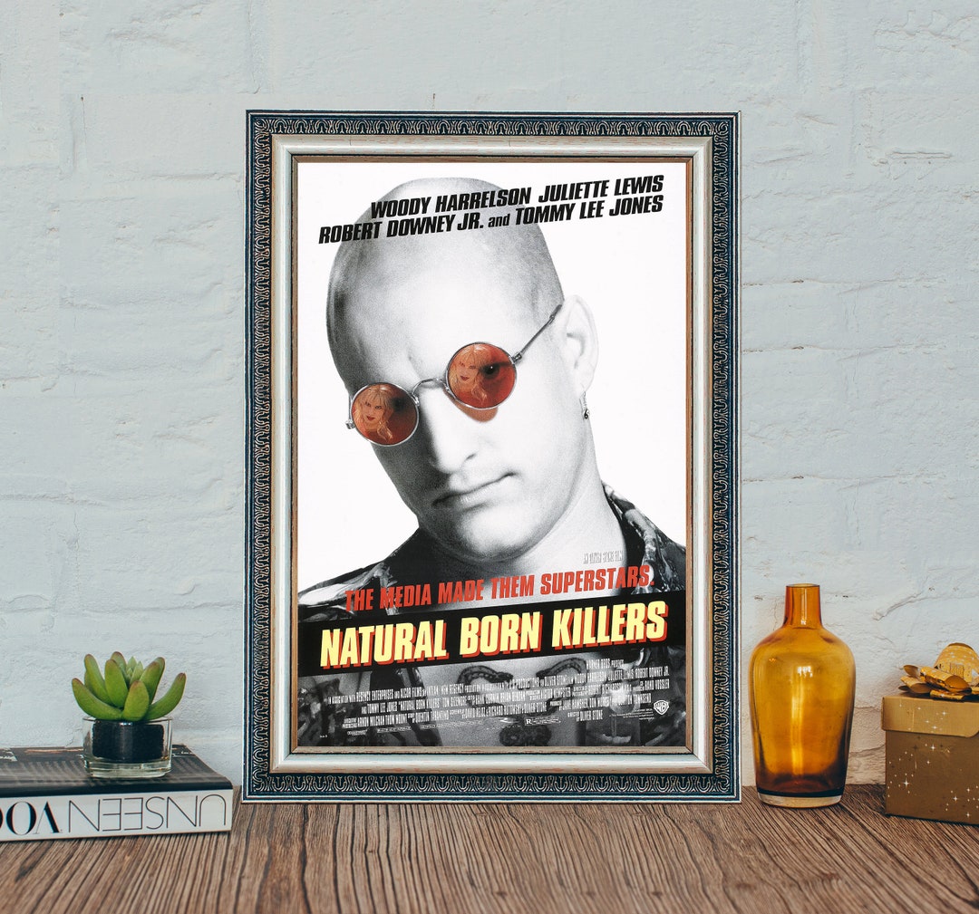 Natural Born Killers Movie Poster: Vintage Canvas Print - Etsy