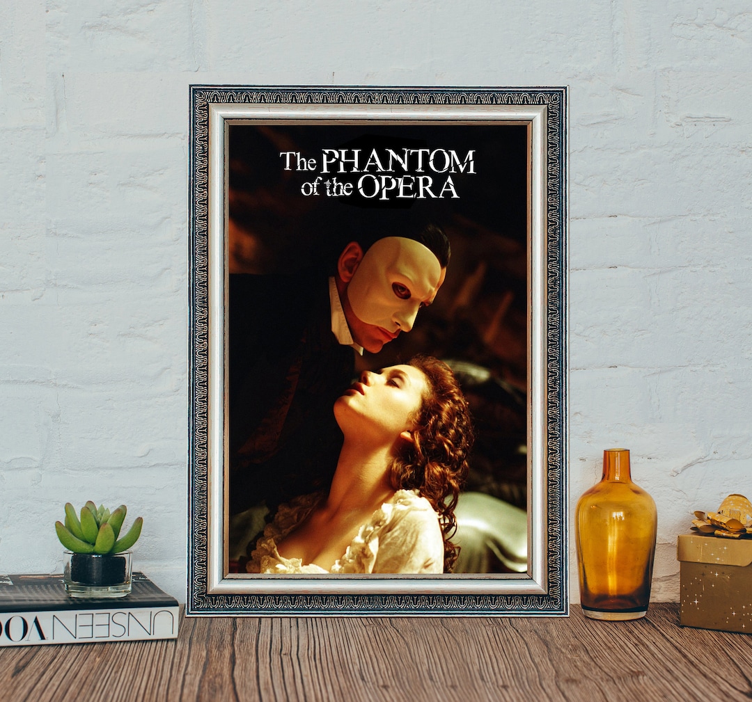 The Phantom of the Opera Movie Poster, the Phantom of the Opera (2004 ...